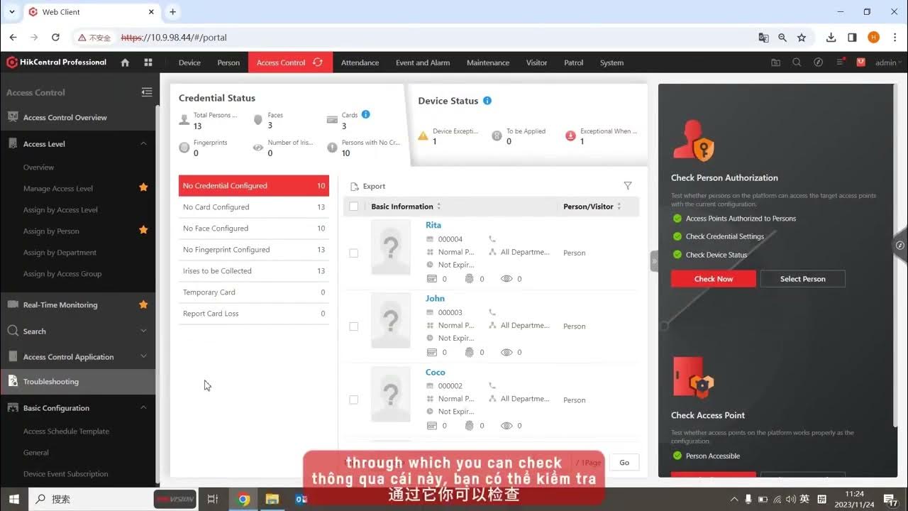 Part 2 Access Level & Application - HikCentral Access Control Module - YouTube