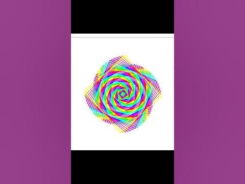 Make a hypnosis patter using turtle python || Shock Your Friends || 🤠|| @KeyboardJammer.|| - YouTube