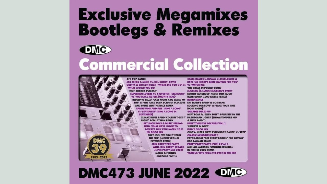 DMC 473 Pop Dance (Mixed By Keith Mann) DMC Commercial Collection 473 ...