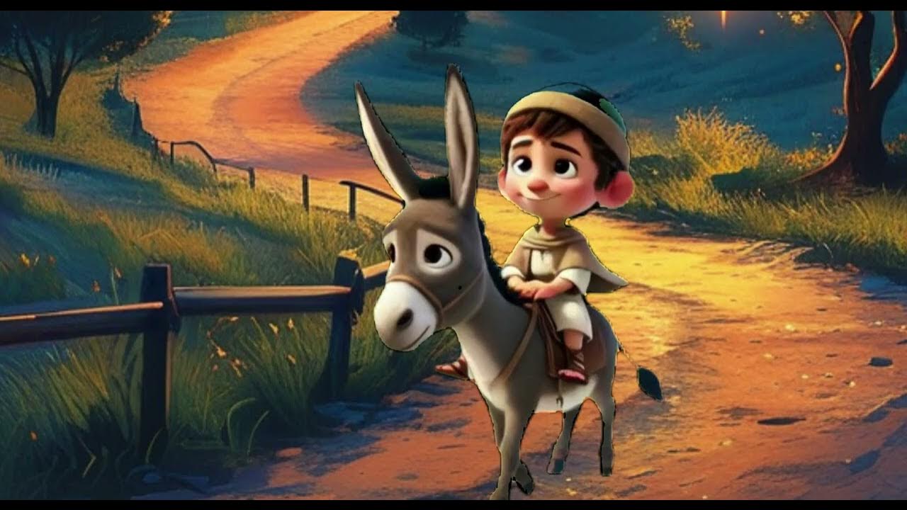 Arre mi burrito estilo pixar (Villancico para niños) - YouTube