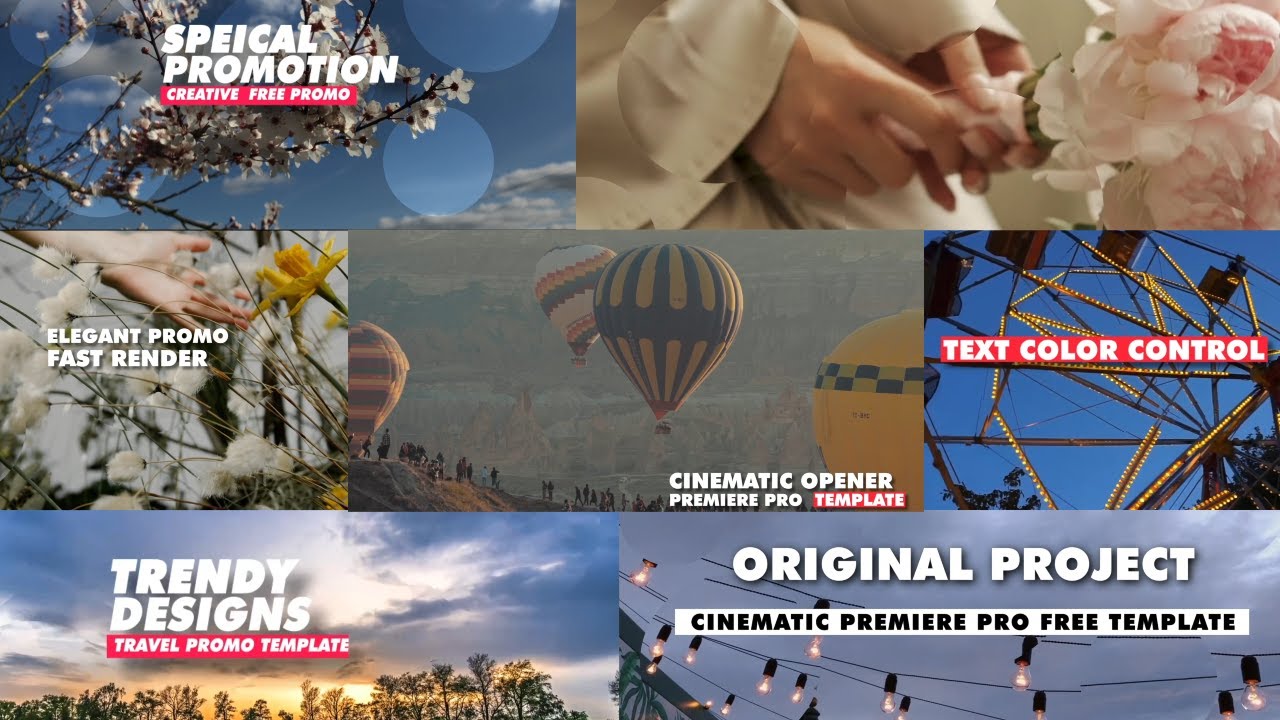 5 Photo Slideshow Effects in Adobe Premiere Pro: Beginner to Pro - YouTube