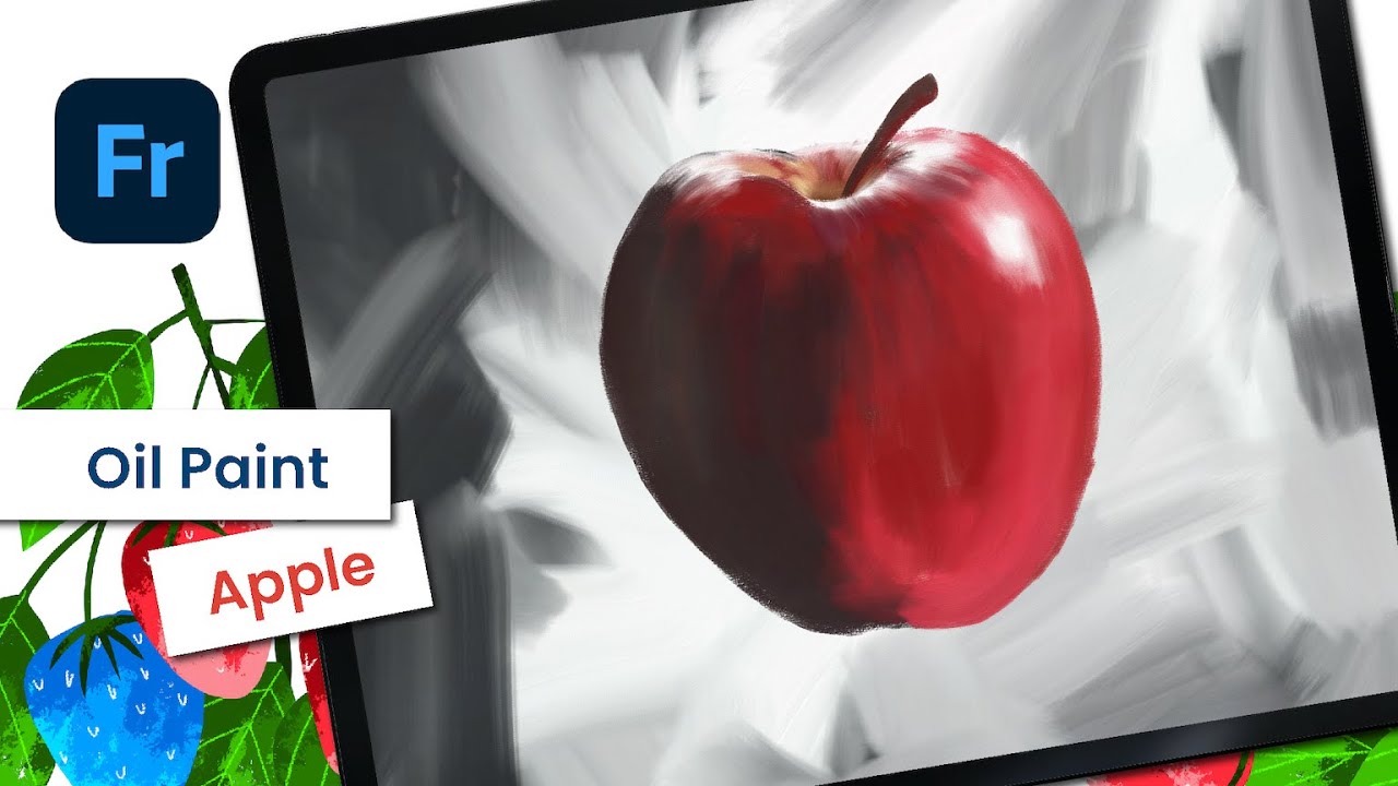 Adobe Fresco - Oil painting - YouTube