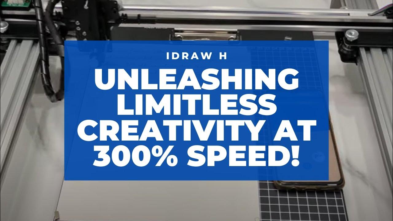 iDraw H Version Handwriting Machine, 300% Faster than Axidraw, Writing ...