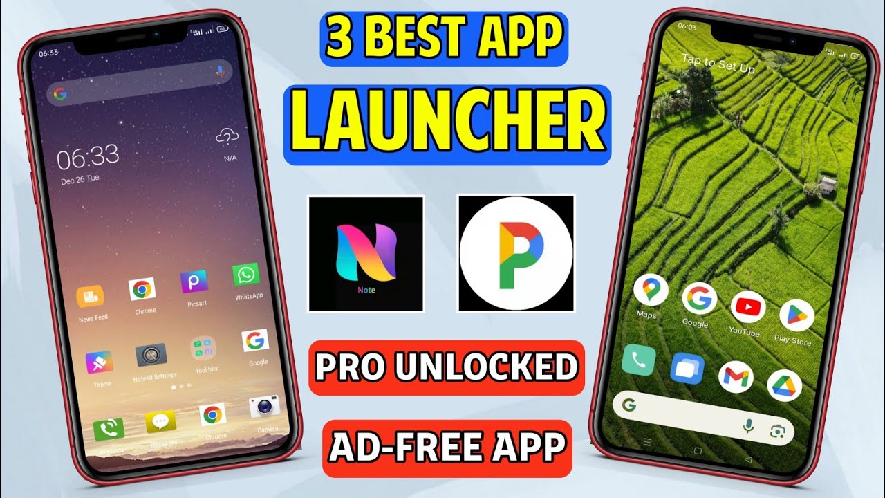 3 Best Free Launcher App For Android - YouTube