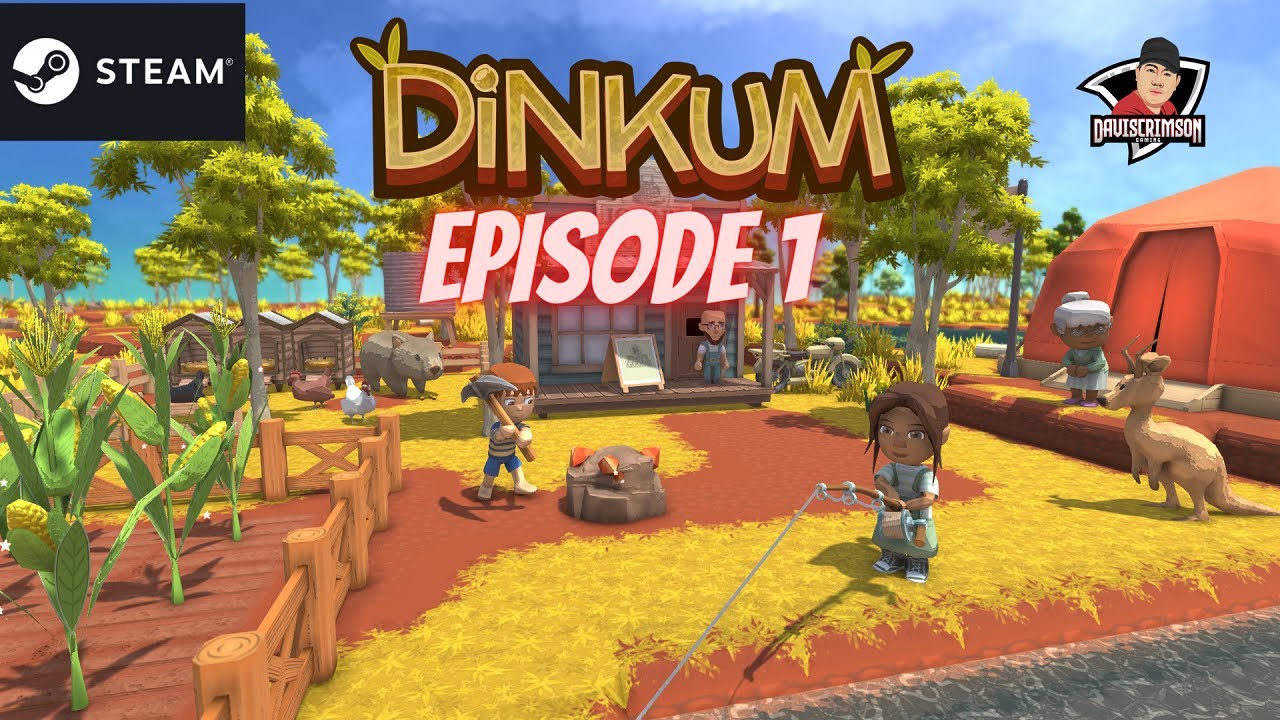 DinKum (PC STEAM) | EPISODE 1| NO COMMENTARY LIVESTREAM - YouTube