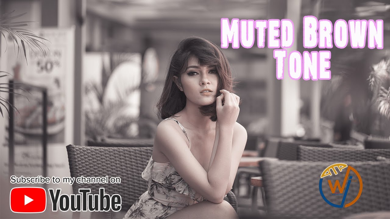 How to edit Muted Brown skin ton in Photoshop Camera Raw 2022 - YouTube