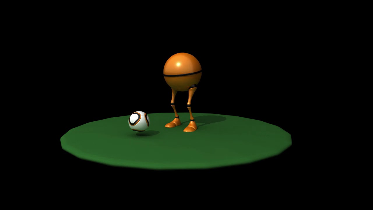Ball Dribble Animation - YouTube