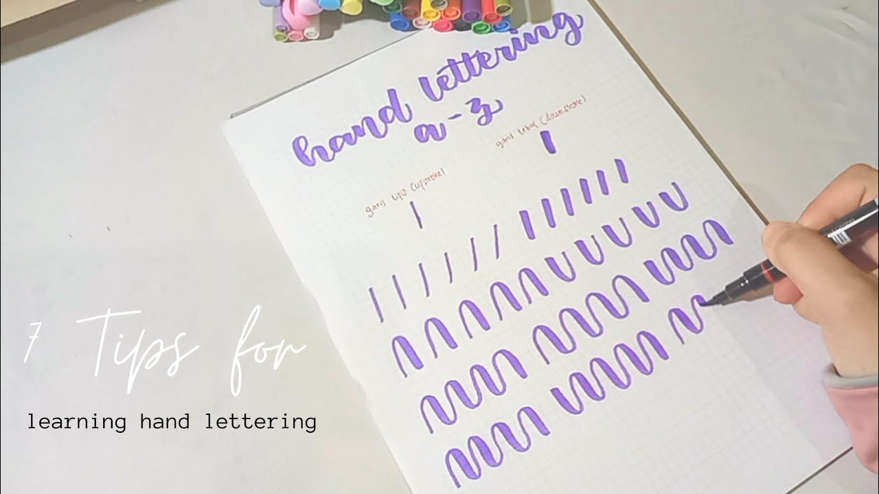 Cara dan tips untuk memulai belajar tulisan hand lettering dengan mudah ...