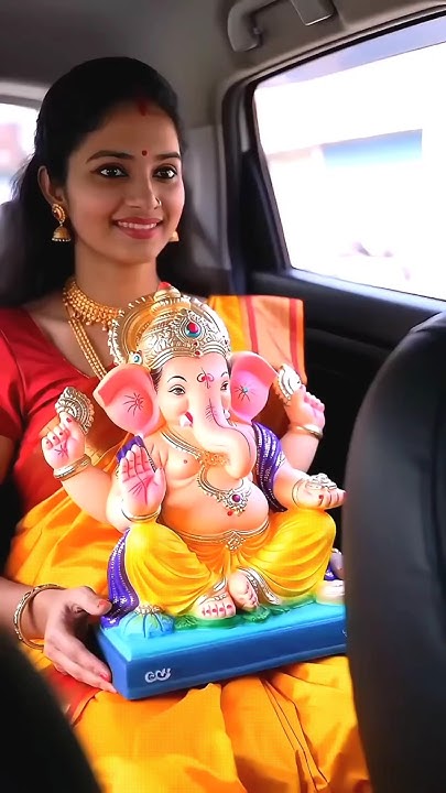 Ganpati Bappa ka suvo agaman 🙏🥰🚩 #ganesh #ganpati #balganesh #ganpatibappamorya #ganeshmantra # ...