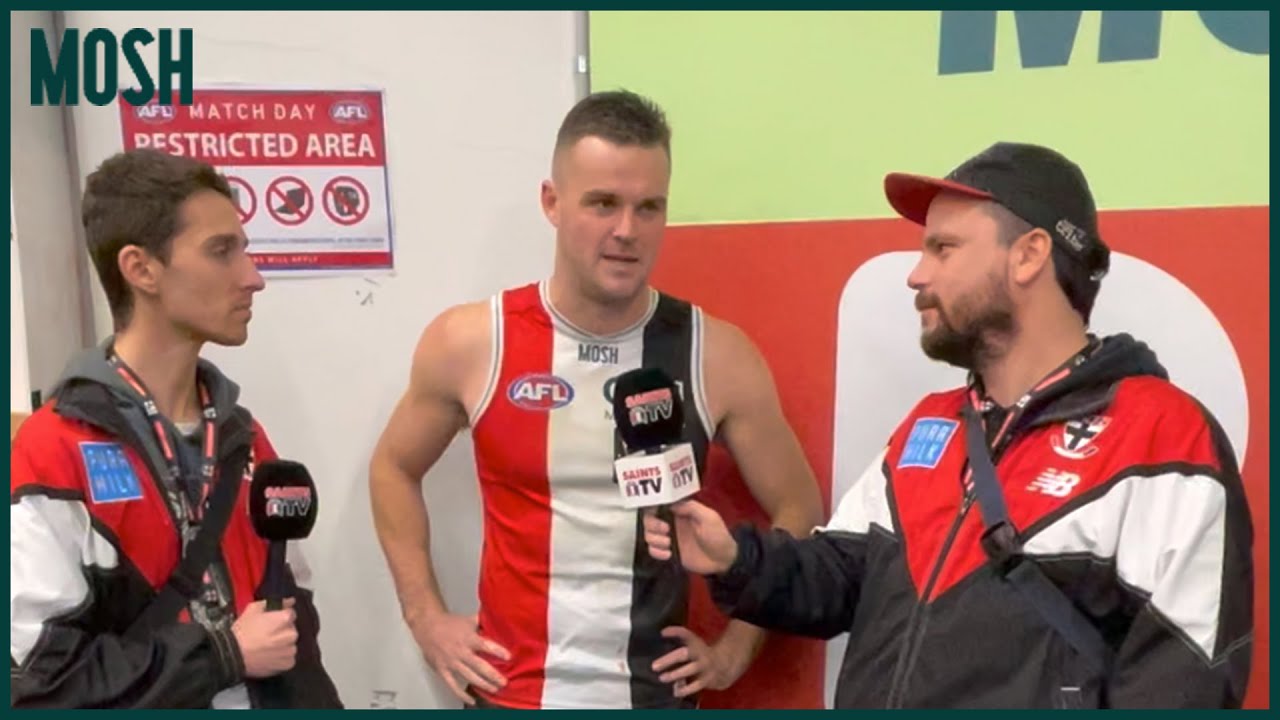 Post-game with Brad Crouch | Round 19 AFL 2023 - YouTube