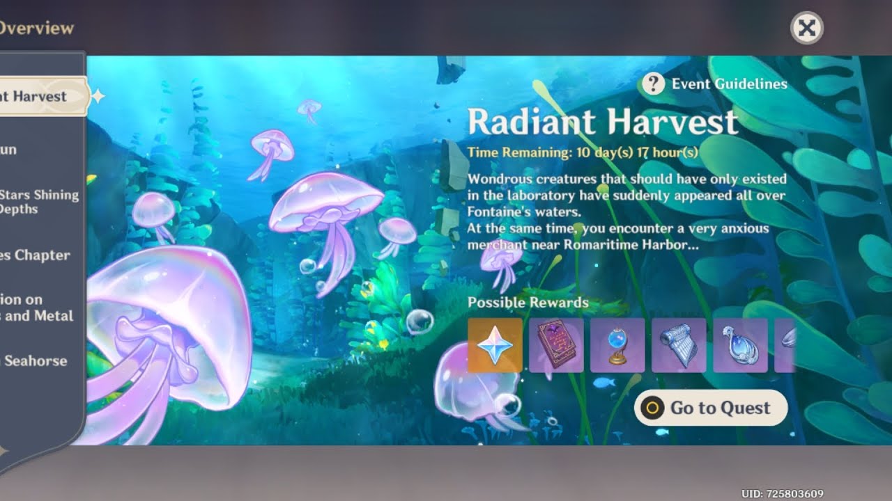 How to complete the event Randiant Harvest [part-4] in Genshin Impact ...