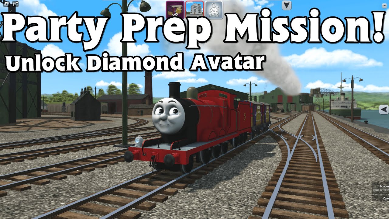 Roblox Sodor Simulator Party Prep Mission Tutorial - YouTube