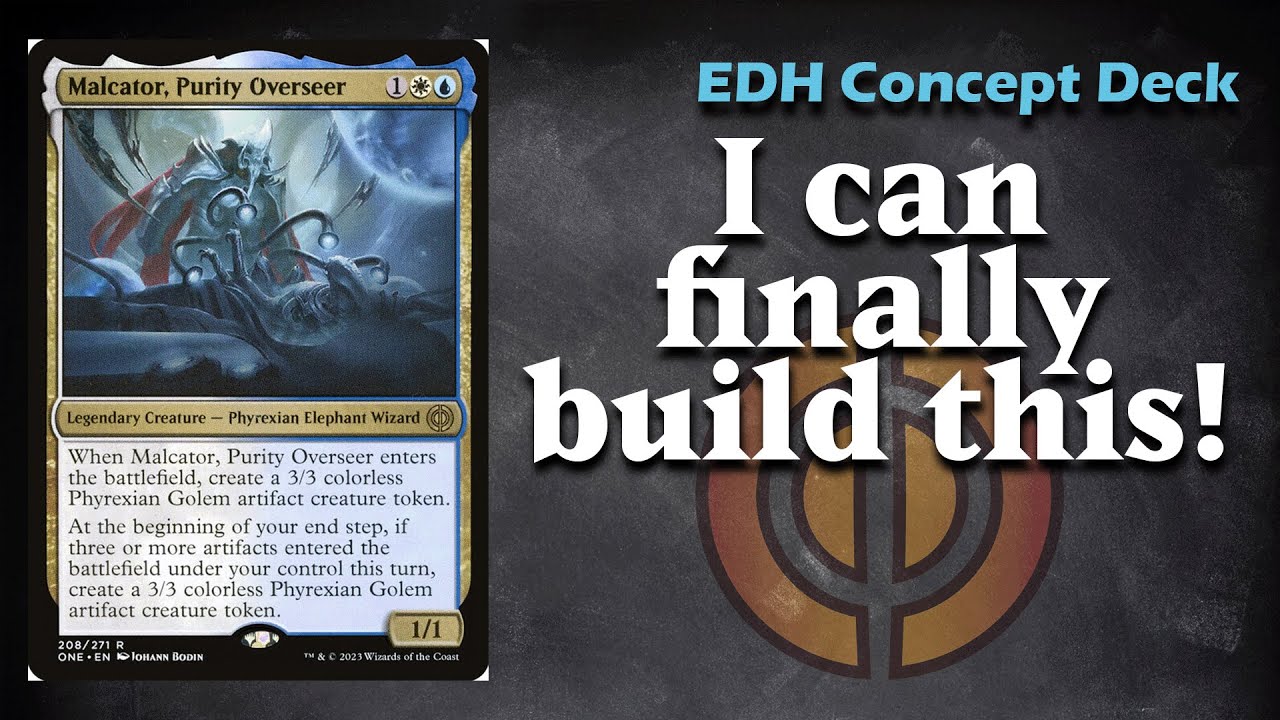 Malcator, Golem Tribal | EDH Concept Deck | Magic: The Gathering - YouTube