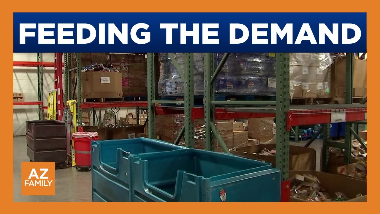 Arizona food banks seeing increased demand - YouTube