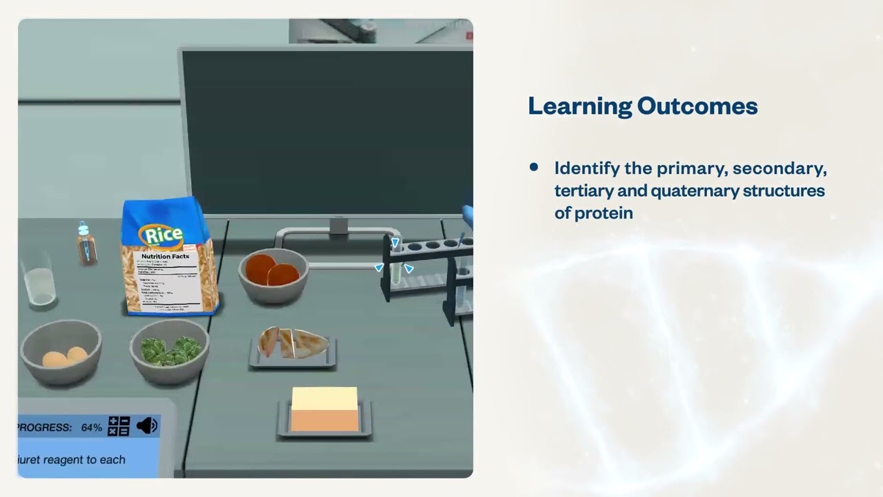 Biuret’s Test for Proteins | Virtual Lab - YouTube