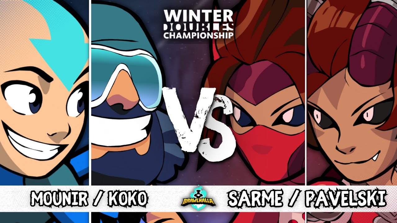 Pavelski/Sarme VS Mounir / KoKo | Losers Final | Brawlhalla Winter ...