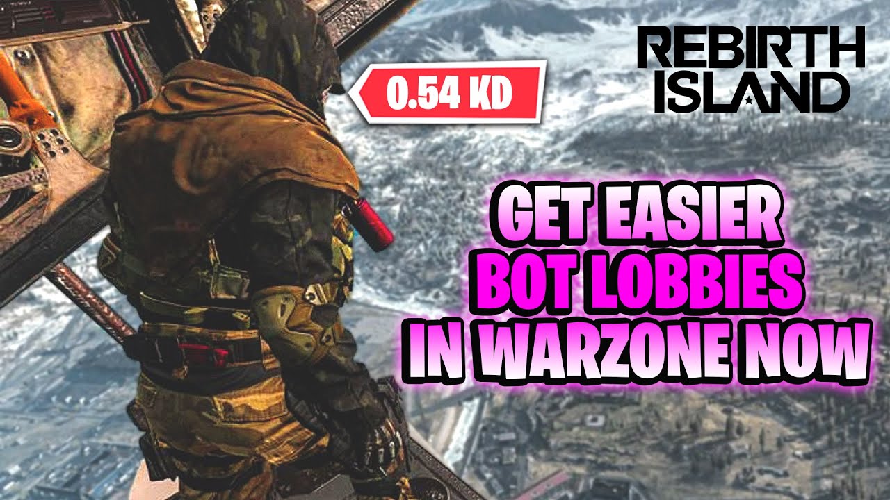 HOW TO GET EASY BOT LOBBIES LIKE NADIA REBIRTH ISLAND | WARZONE ...