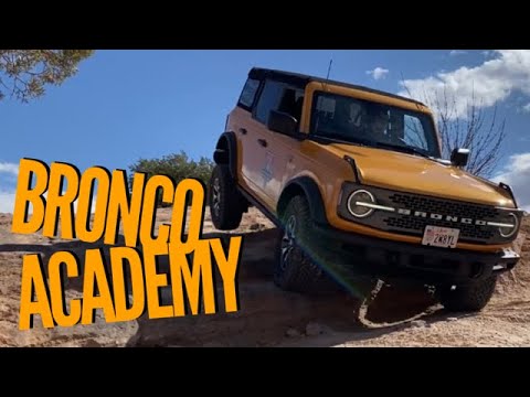 Ford Bronco Rock Crawling in Moab: First-Time Off-Roading at Bronco Off ...