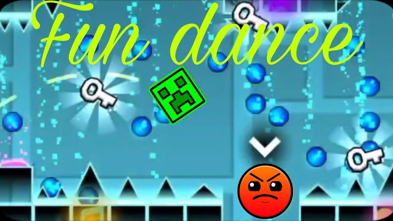 Fun dance/ geometry dash - YouTube