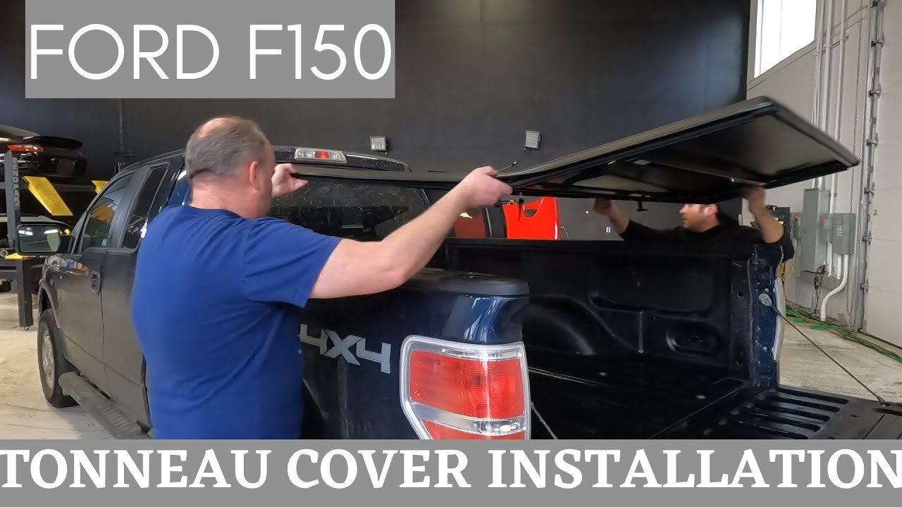 Installing a Black Series Tonneau Cover on a Ford F-150 - YouTube