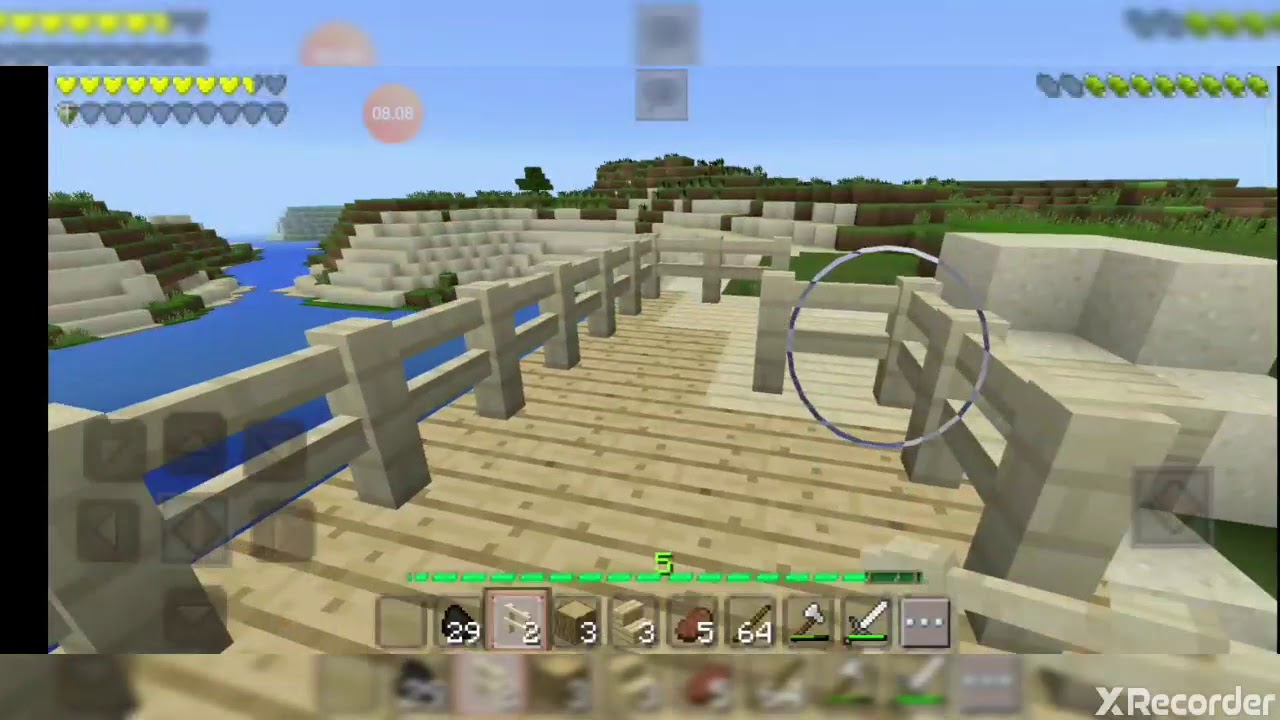 Lanjutin bikin jembatan # minecraft indonesia - YouTube
