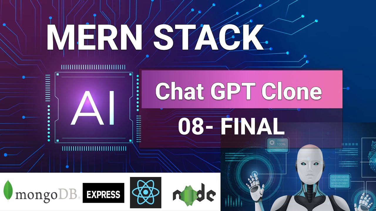 Project Completed Chatgpt Open Ai Clone Mern Stack Project Mern App Youtube