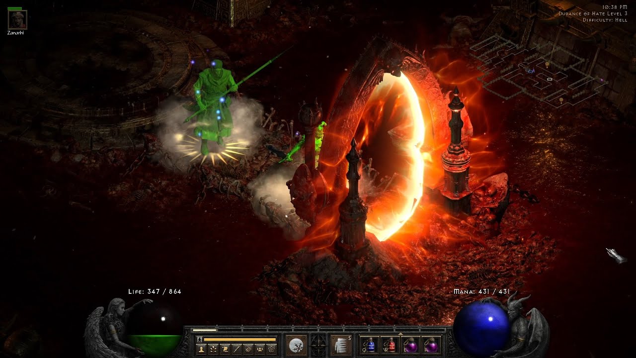 Season 2 Ladder - Leveling Frozen Orb Hydra Sorceress (Act 3) - D2R ...