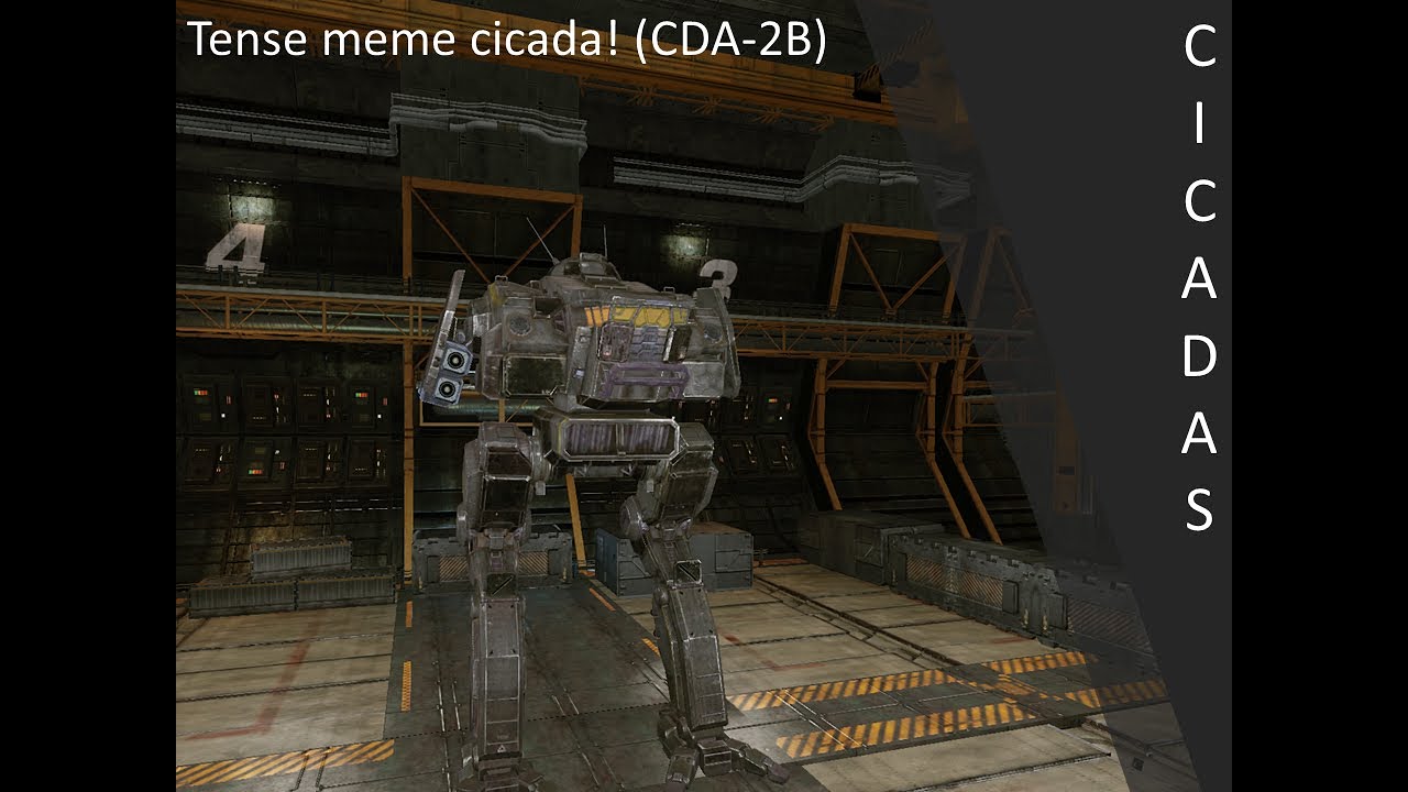 Tense meme Cicada (CDA-2B) - YouTube