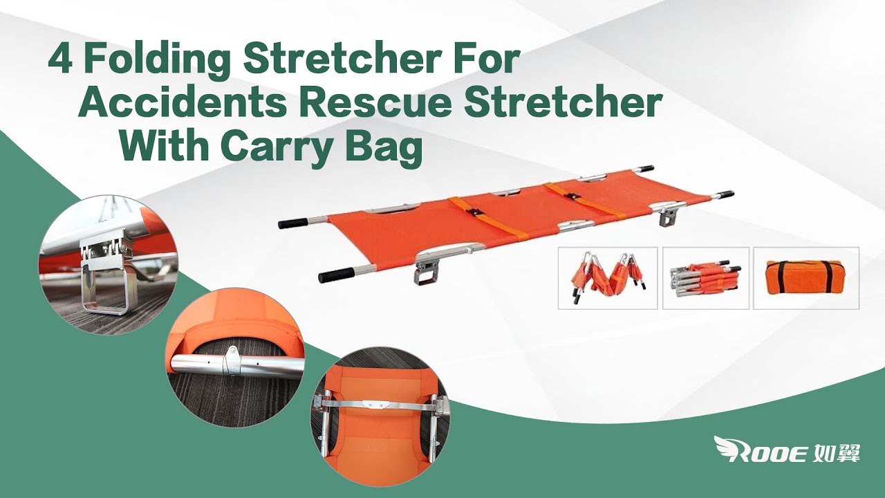 How to Use Four Fold Stretcher | How to Use Aluminum Alloy Four Fold ...