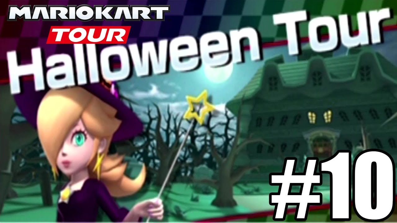 Mario Kart Tour Halloween Tour - Gameplay Walkthrough Part 10 - YouTube