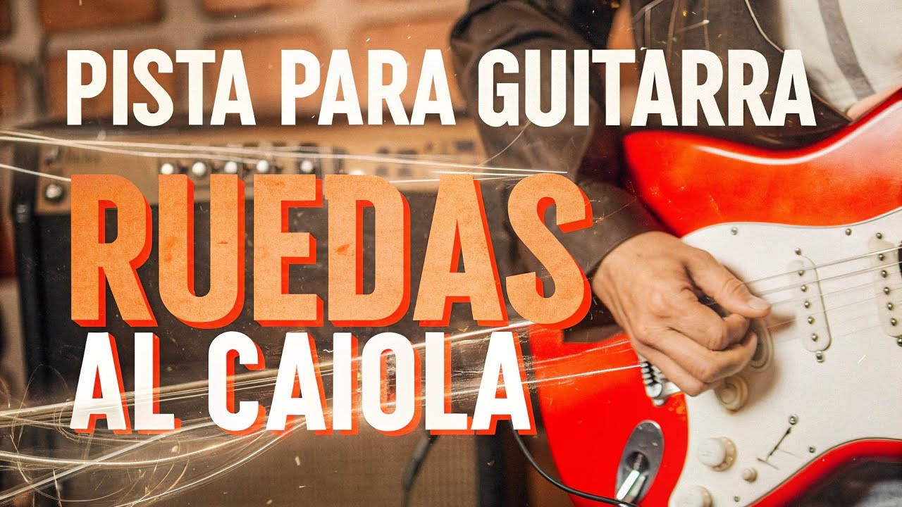🎸Pista para Guitarra | Ruedas – Al Caiola 🚗 (Wheels - Guitar Backing ...