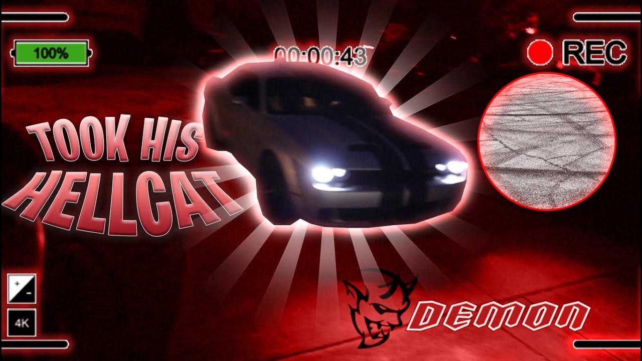 I TOOK MY 100TH SUBSCRIBERS BRAND NEW RED EYE HELLCAT!!! - YouTube