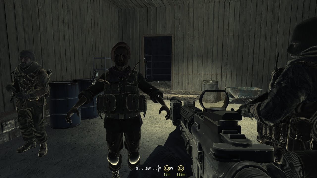 The fastest way to capture the enemy In Call of duty 4:Modern Warfare ...