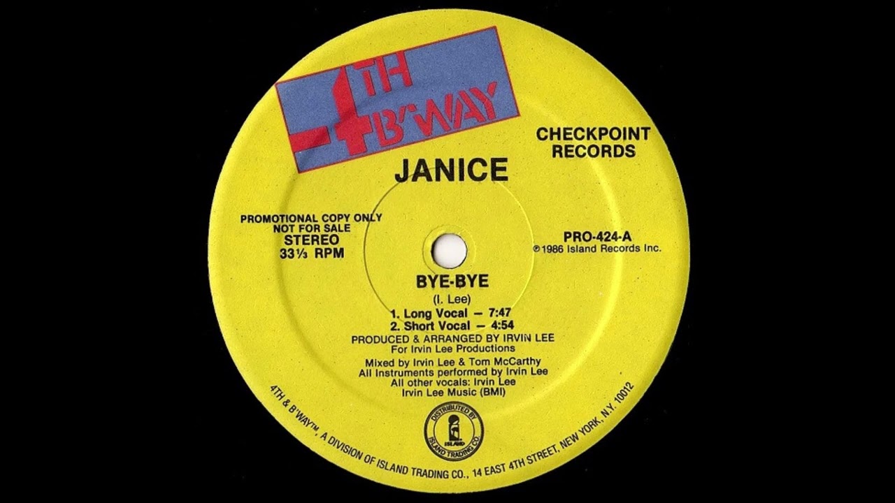 Janice – Bye-Bye (Short Version) - YouTube