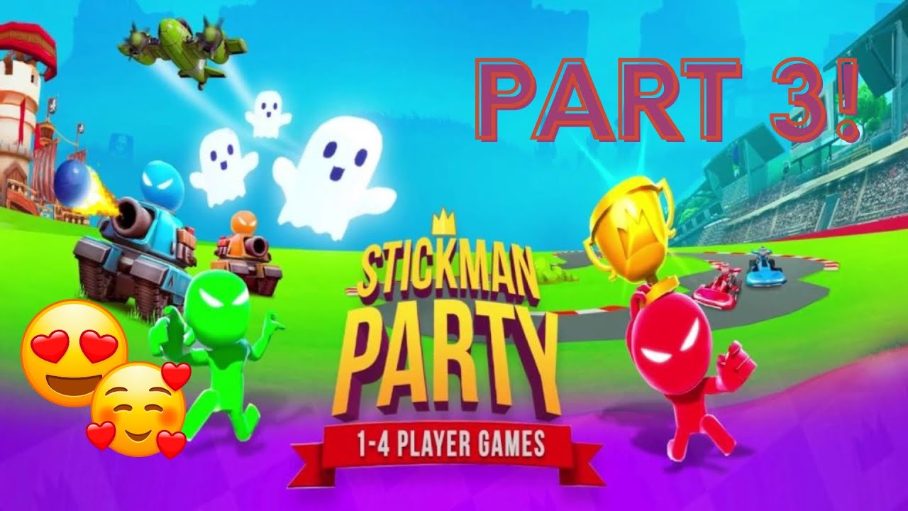 Ultimate Stickman Party Showdown: Epic Mini-Games Battle!-part 3 - YouTube