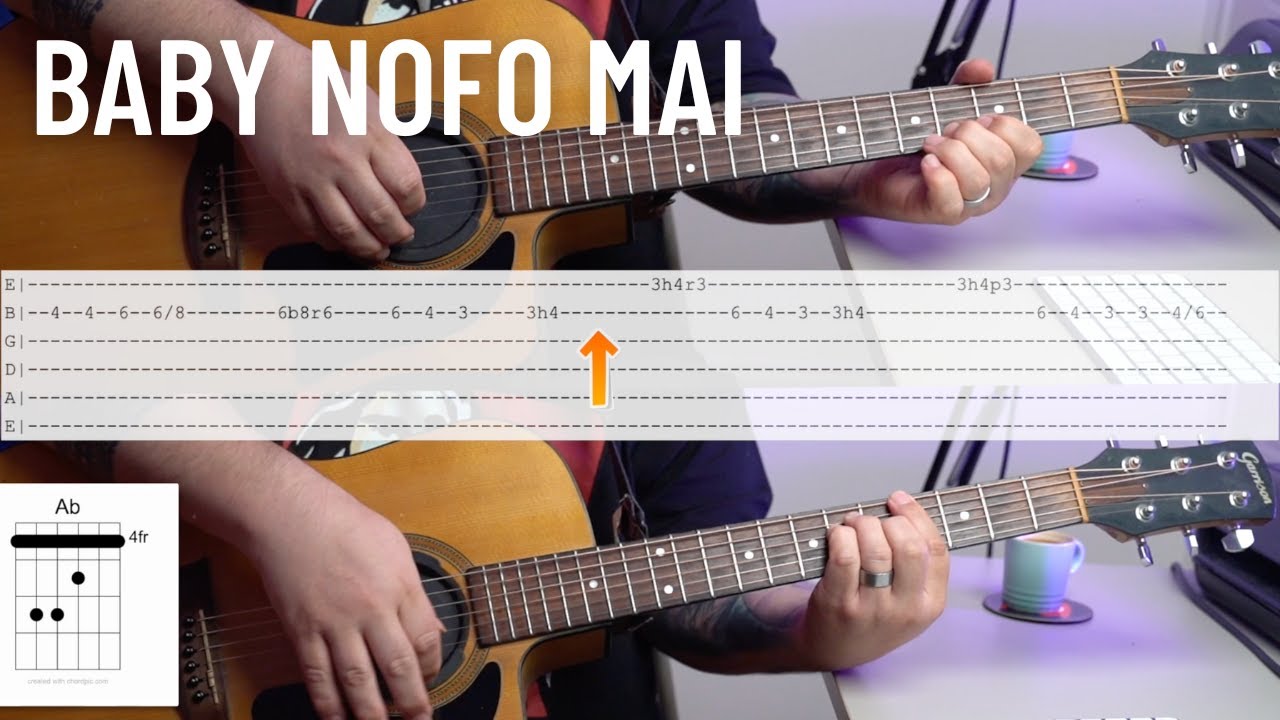 Baby Nofo Mai - GUITAR TUTORIAL - YouTube