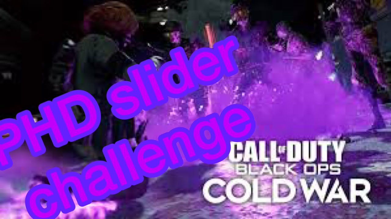 Call of duty zombies PHD slider challenge #callofduty#challenge - YouTube