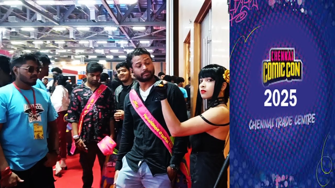 COMIC CON CHENNAI, INDIA 2025 SPECIAL | #comicconindia #comiccon # ...