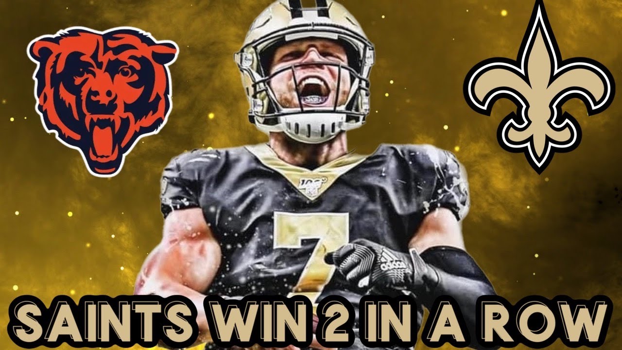 New Orleans Saints Win 2 In A Row - YouTube