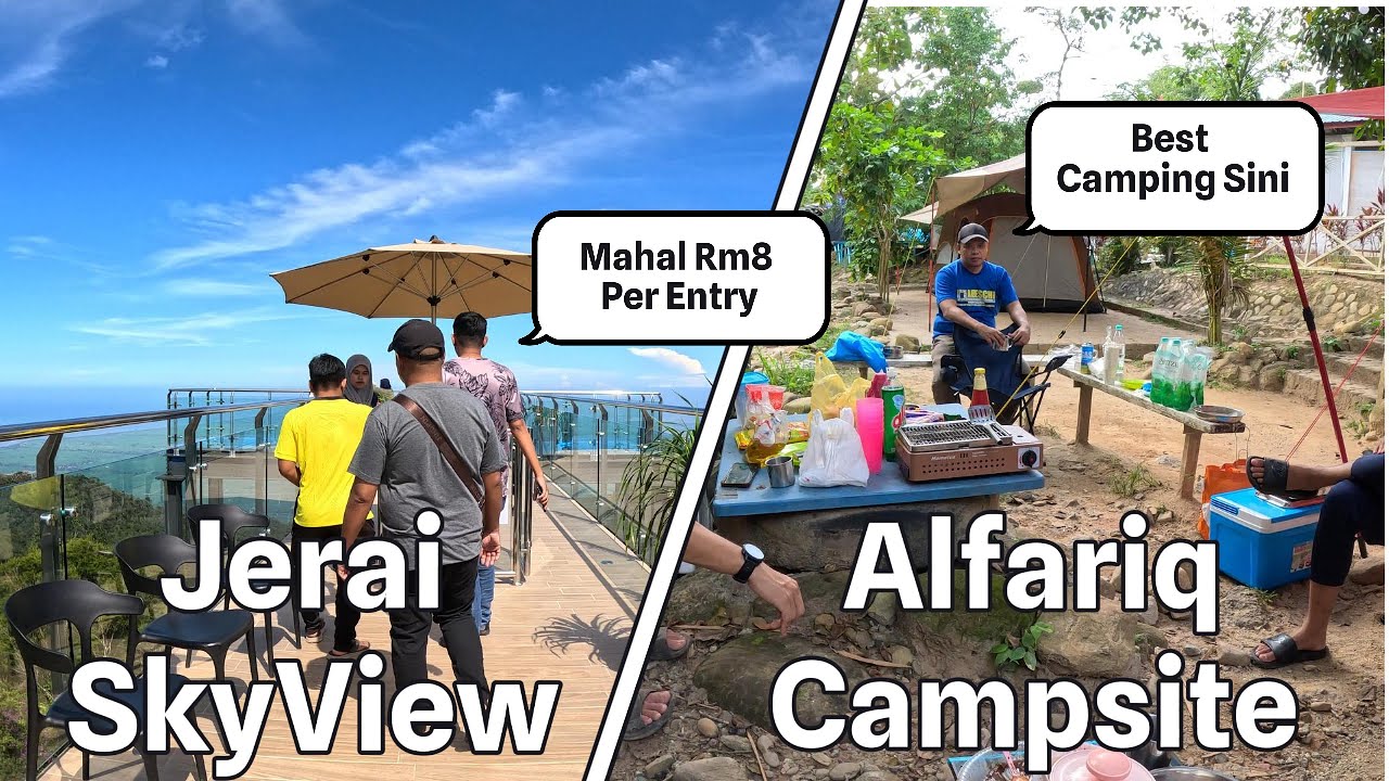 Berkelah Di Alfariq Campsite & Jerai Skyview - YouTube