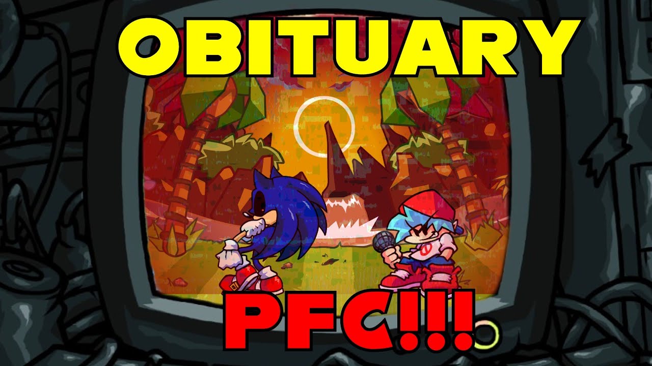 FNF RODENT RAP/SONIC LEGACY V1.3 - OBITUARY [PFC/ALL SICKS] - YouTube