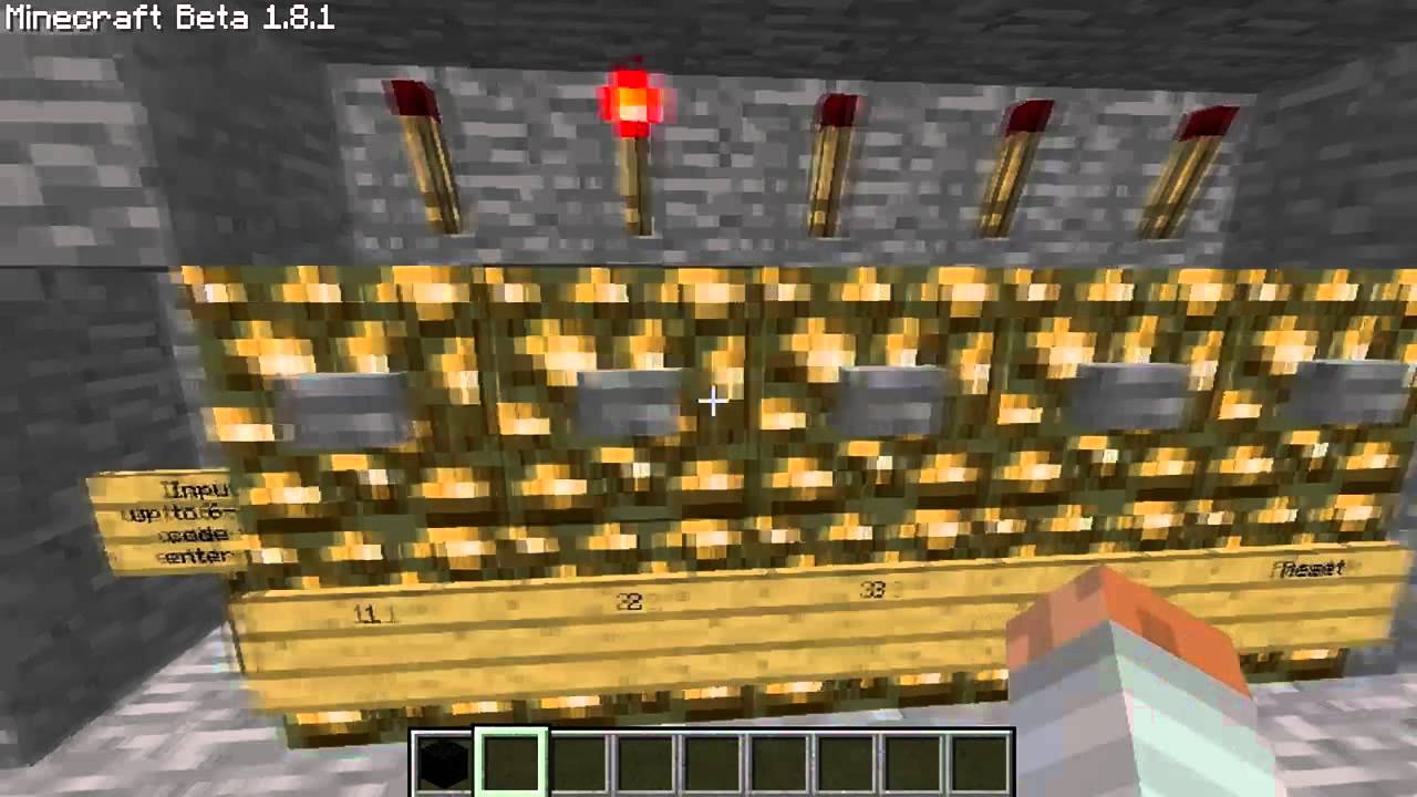 Minecraft - Epic Redstone Creations - 1 - YouTube