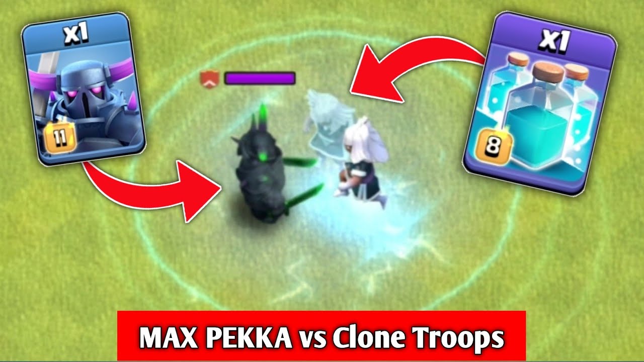 Max Pekka vs Clone Troops - Clash of clans | #coc #viral #trending ...