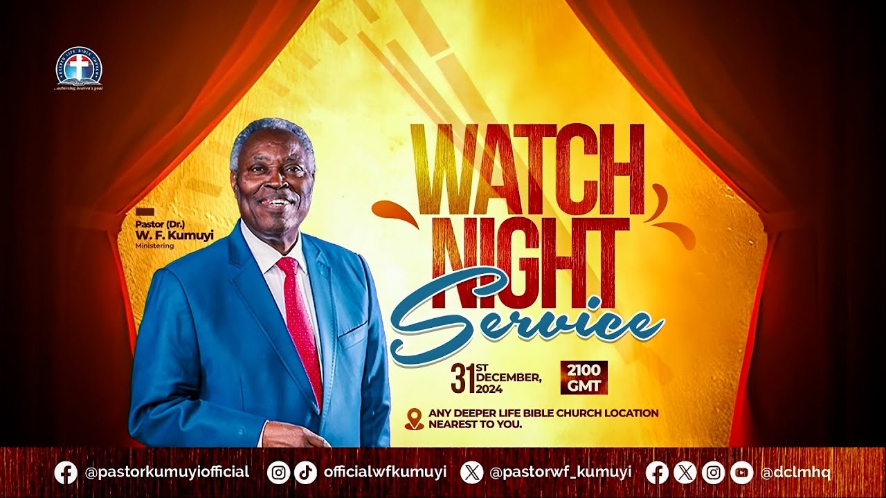Watch Night Service - TWI || Dec. 31, 2024 - YouTube