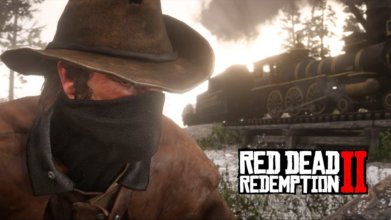 THE TRAIN ROBBERY !!!!!! RDR 2 @RockstarGames PART 3 #cowboys ...