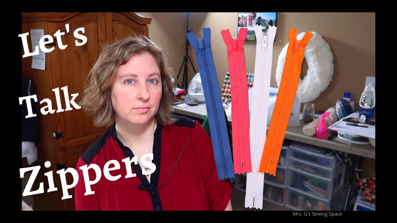 Let's Talk Zippers From the Beginning | TUTORIAL - YouTube