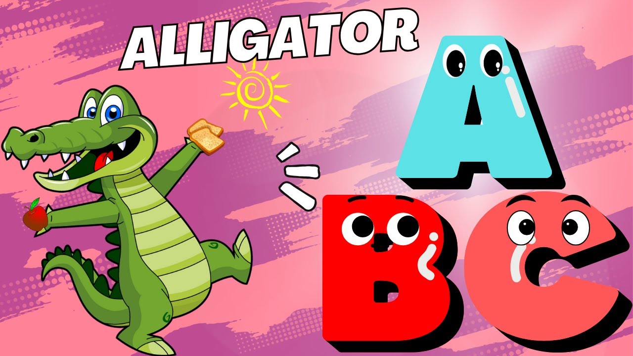 Abc Animal Dance Song with Alligator / Learn Abc with Fun / Kids Abc ...