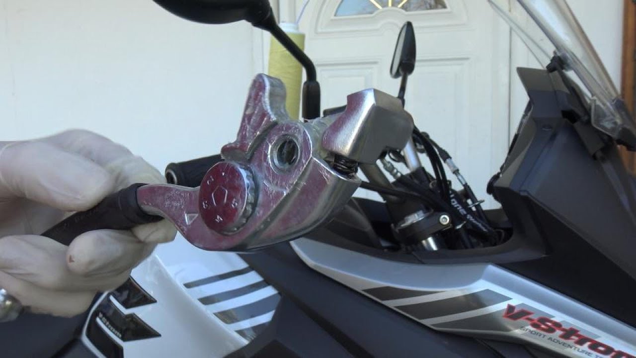 How To Maintain Your Motorcycle's Front Brake Lever | Works on all ...