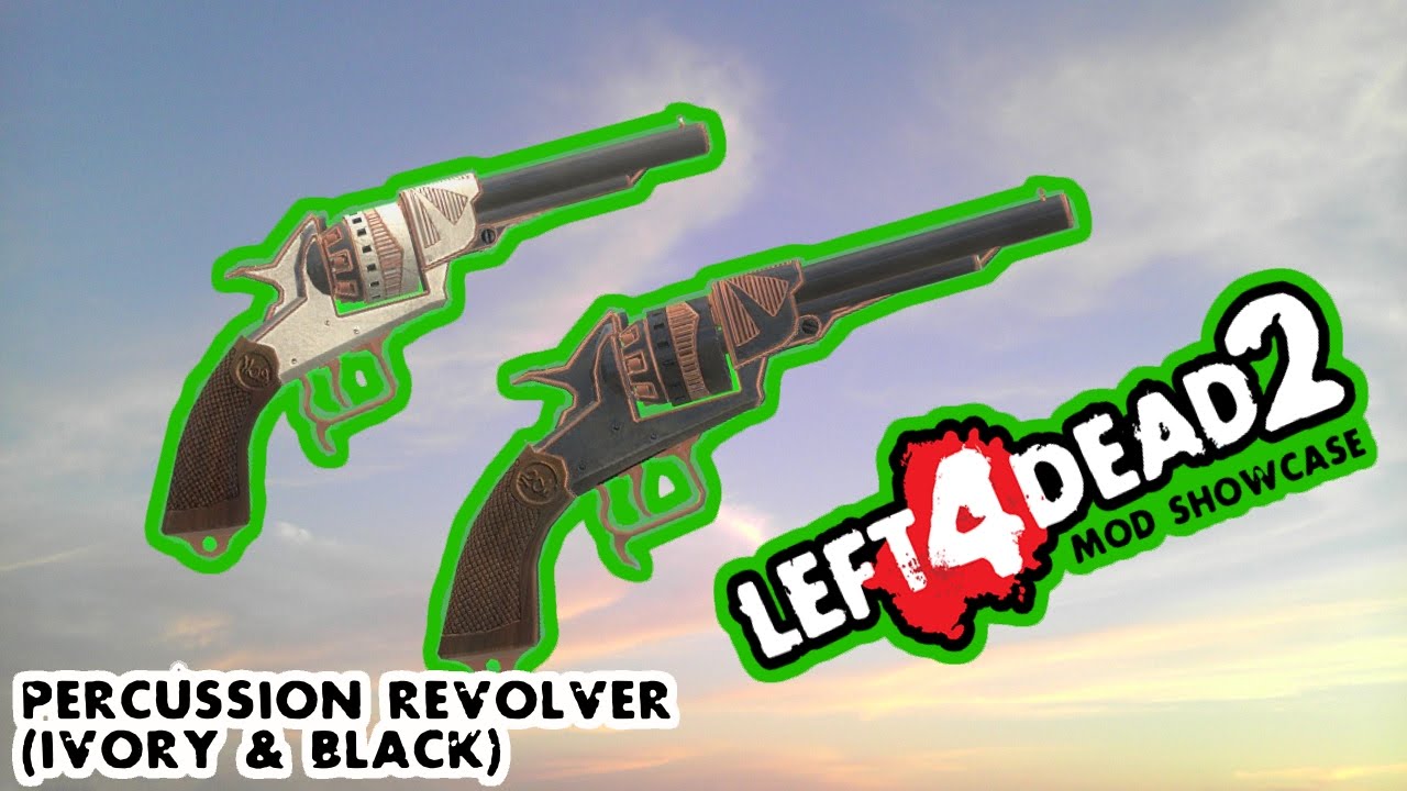 Left 4 Dead 2 Mod Showcase: Percussion Revolver (Ivory + Black) - YouTube