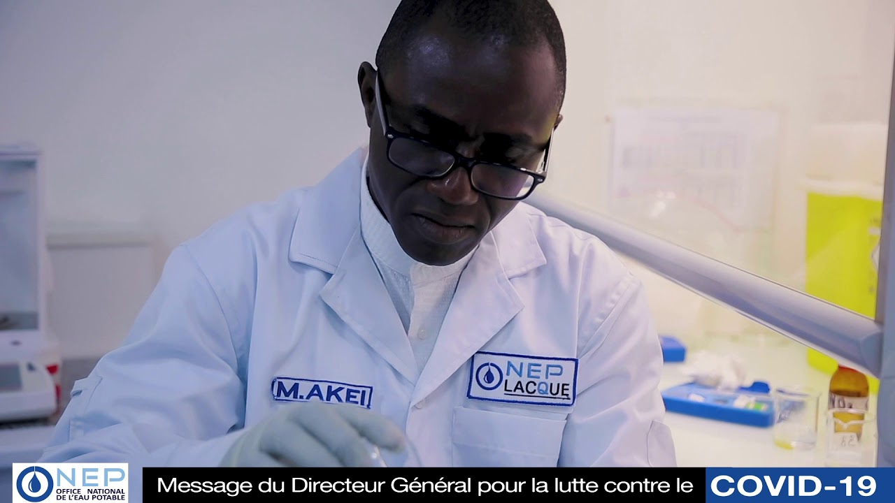 Message du DG de l'ONEP pour la lutte contre le COVID 19 - YouTube